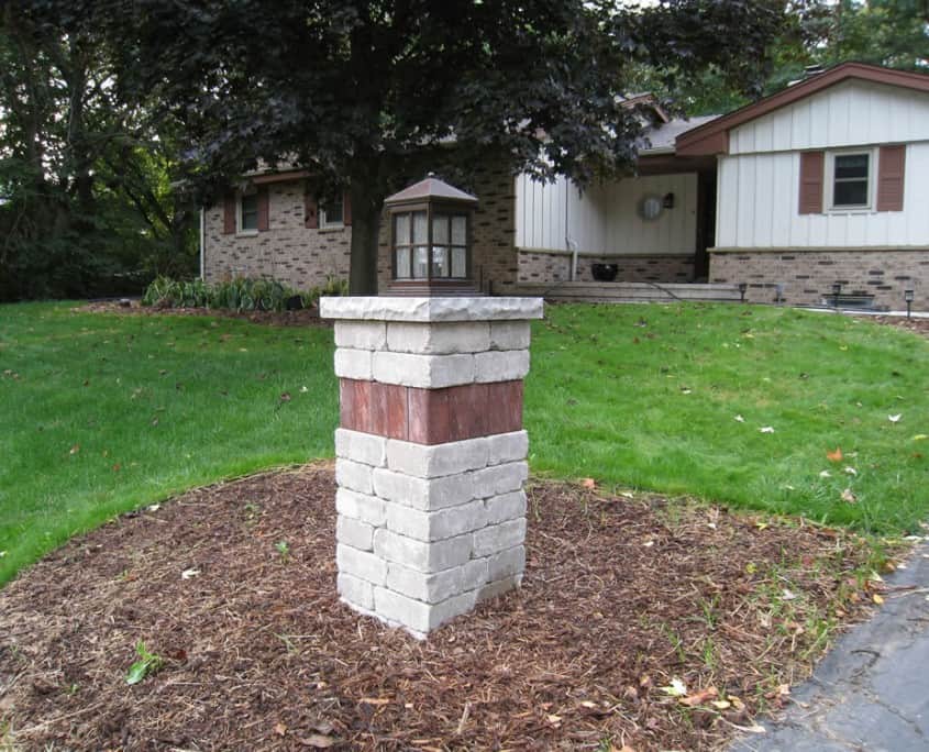 Custom Stone Pillars & Address Markers | Muskego, WI