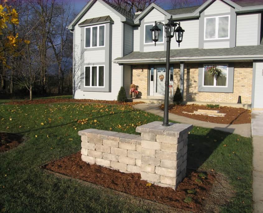 Custom Stone Pillars & Address Markers | Muskego, WI