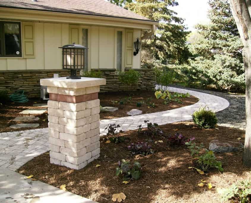 Custom Stone Pillars & Address Markers | Muskego, WI